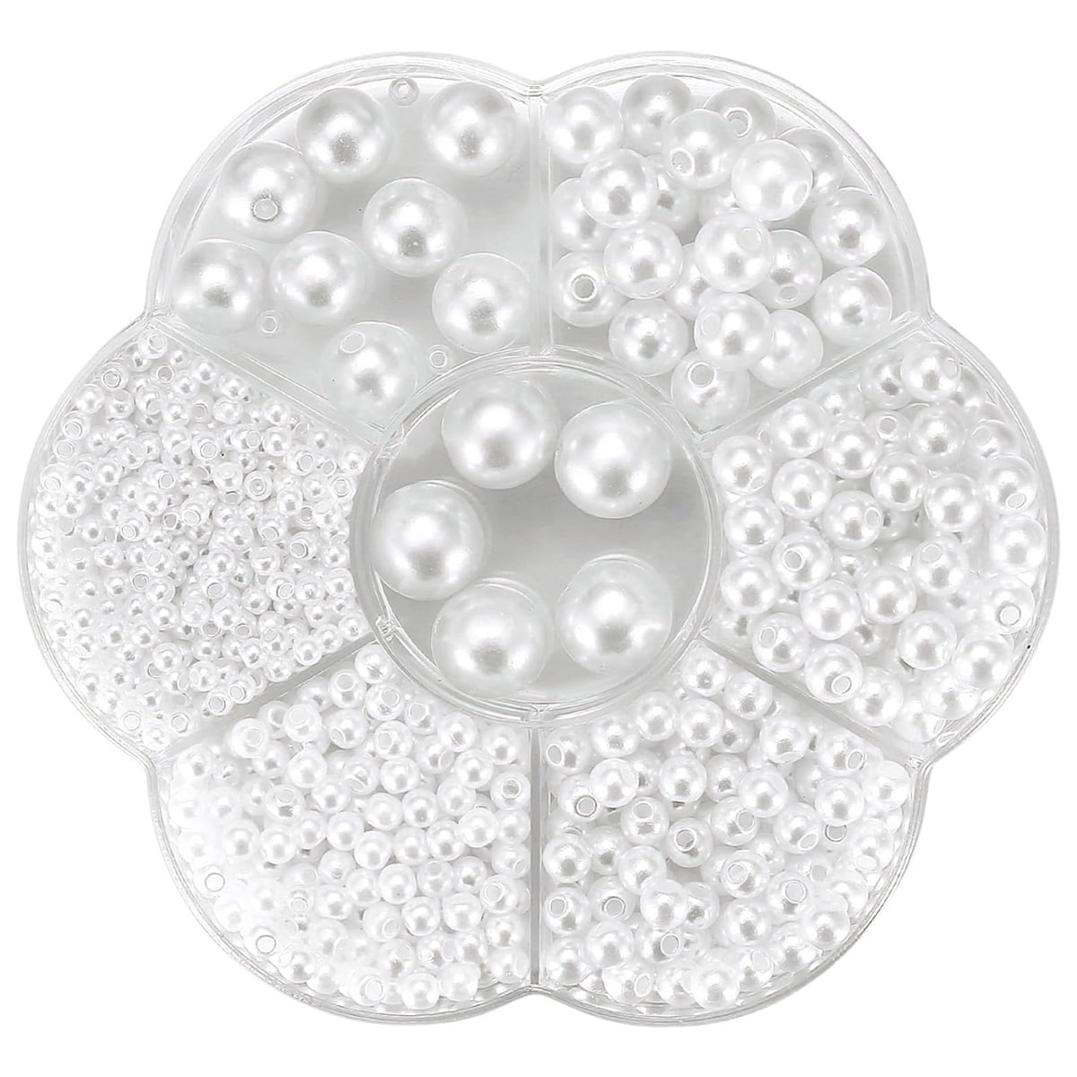 Radiant Pearls, Flatback Pearls for Crafts, Plastic Beads for DIY Craft ...