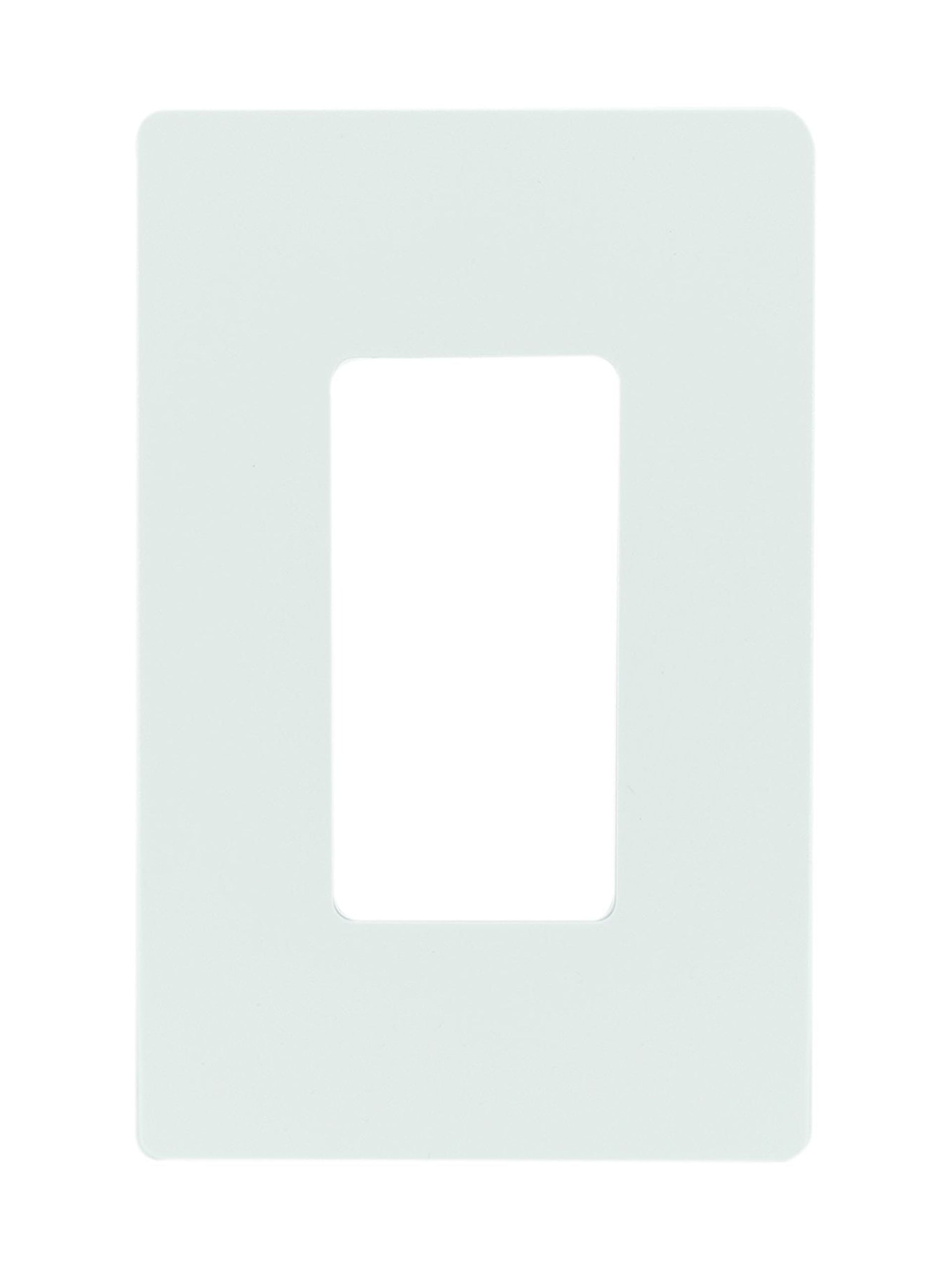 Radiant RWP26WCC10 One-Gang Screwless Wall Plate, White - Quantity 10 ...