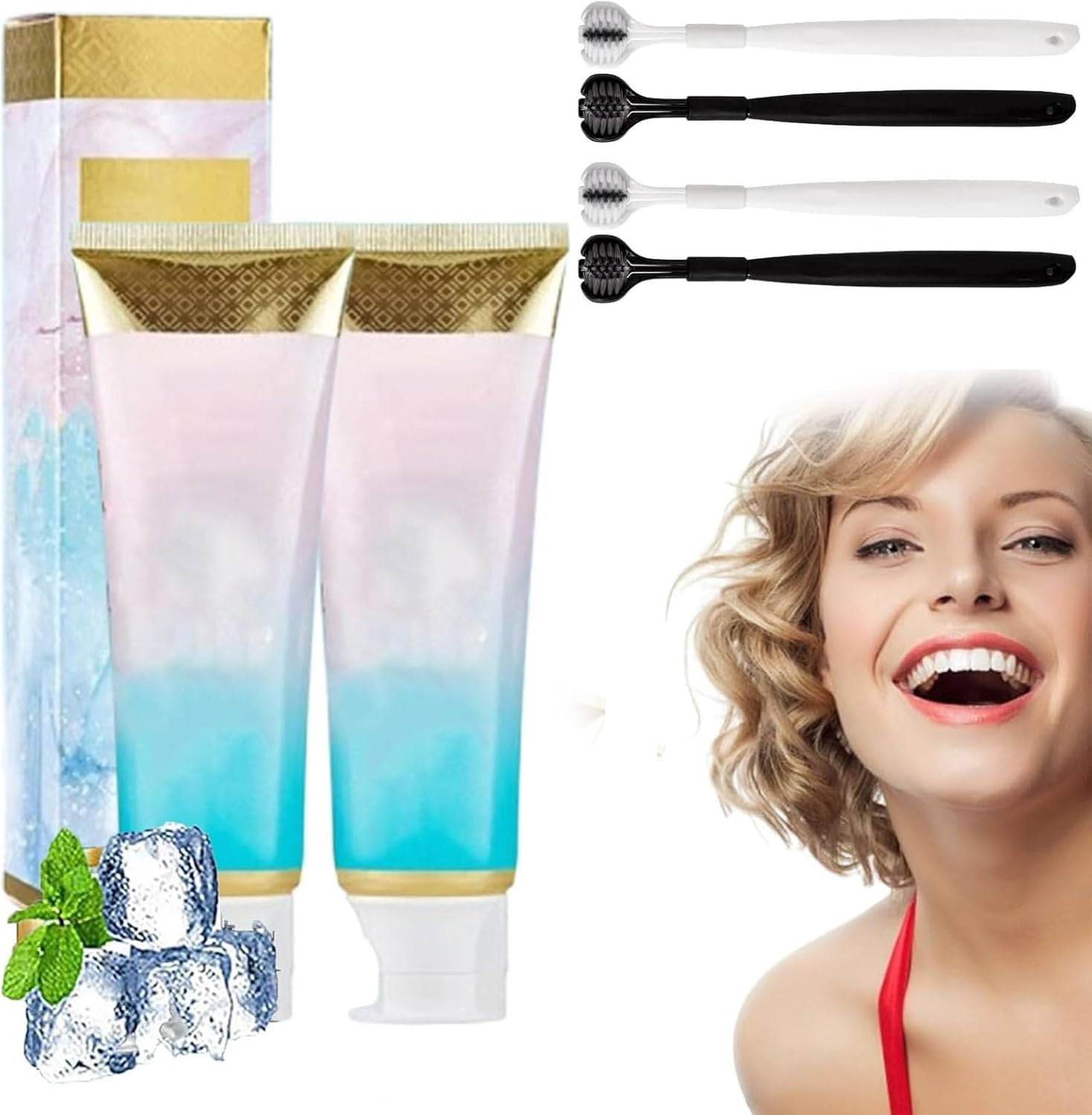 Radiant Whitening Toothpaste, Strictrigid Niacinamide Whitening ...