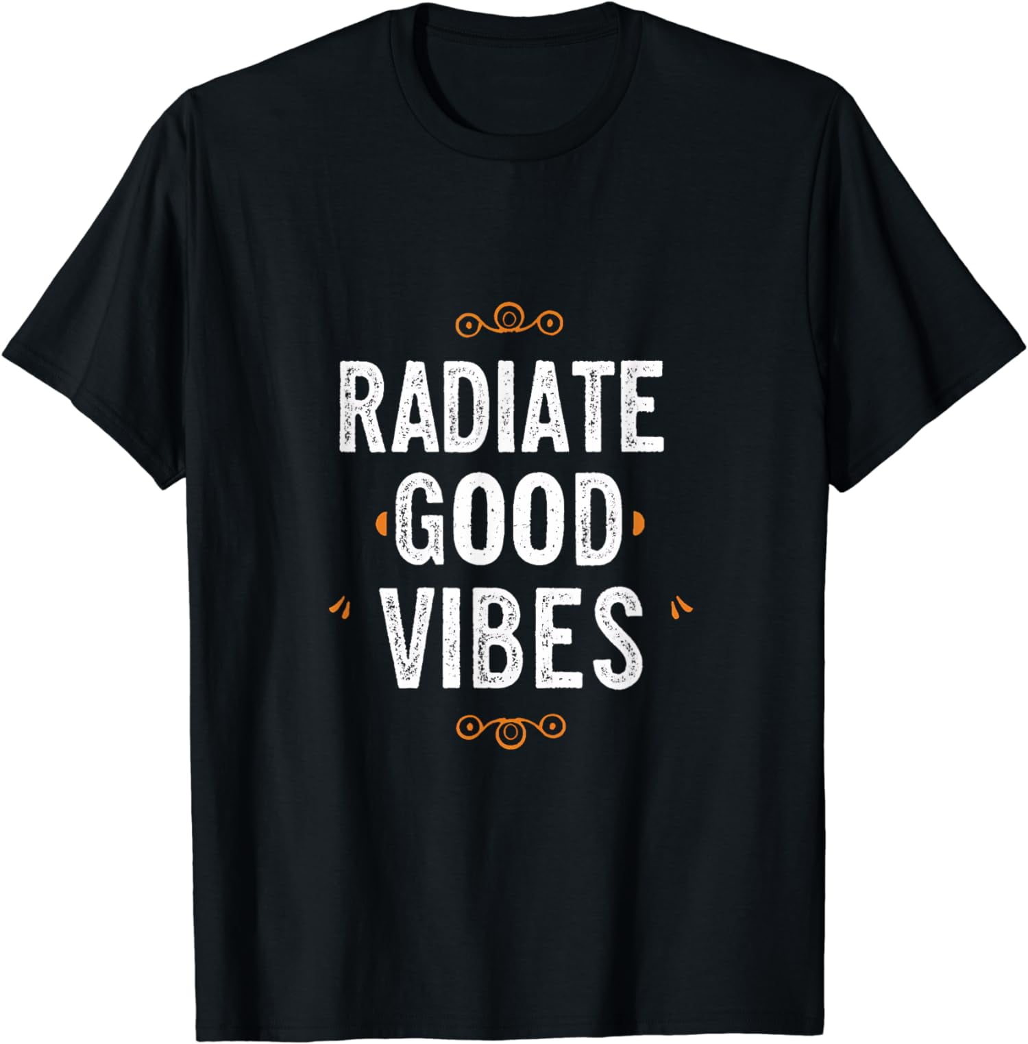 Radiate Good Vibes - Inspirational & Motivational Quote T-Shirt ...