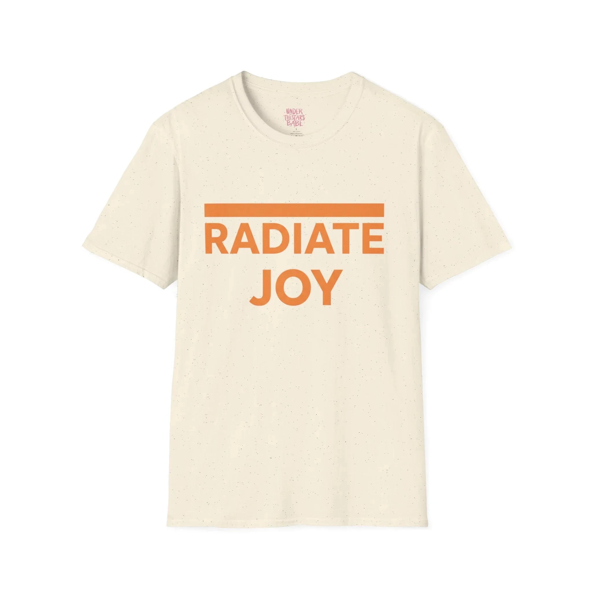 Radiate Joy T-Shirt â€” Positive Message Graphic Tee - Walmart.com
