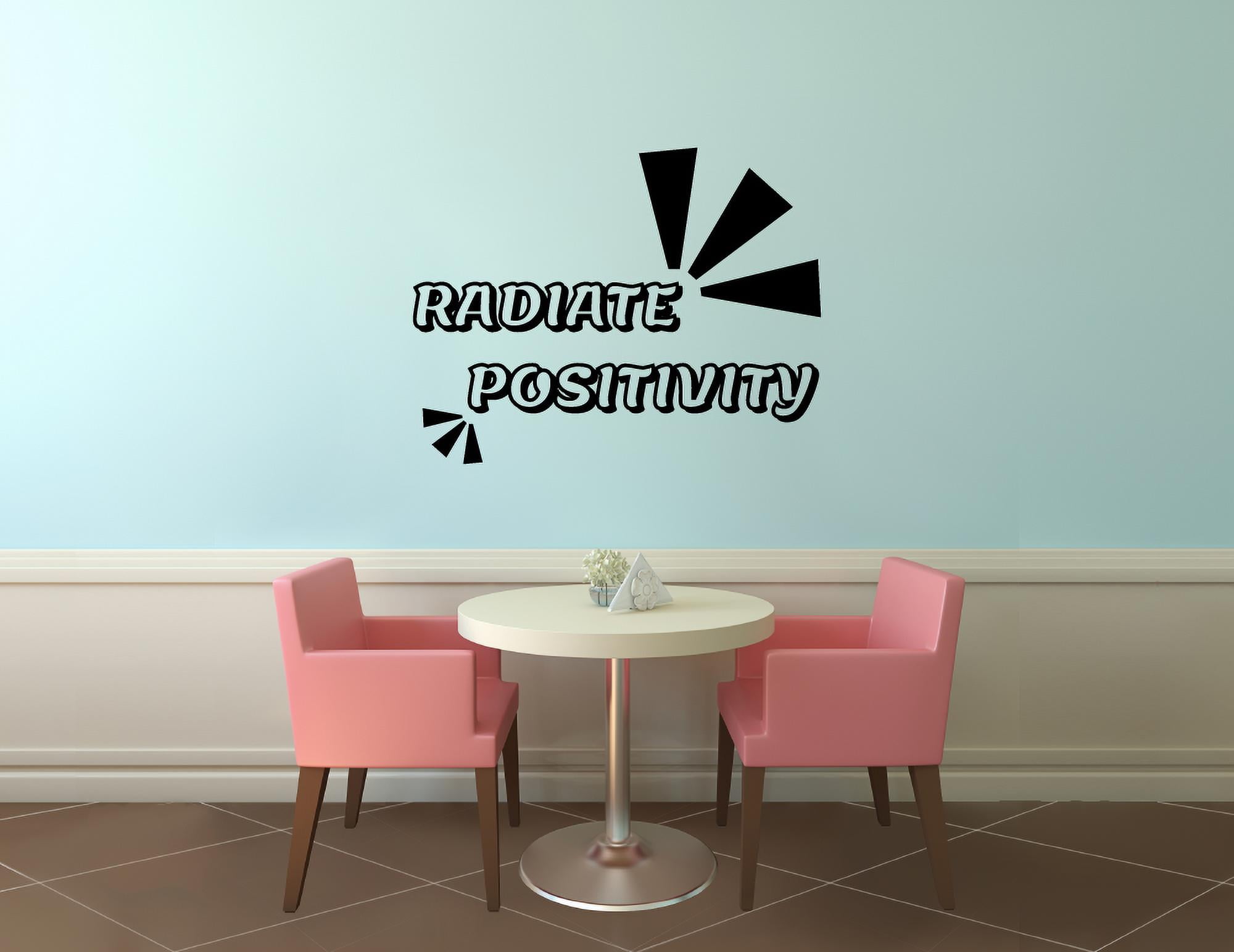 Radiate Positivity Quote Positive Life Motivation Motivational ...