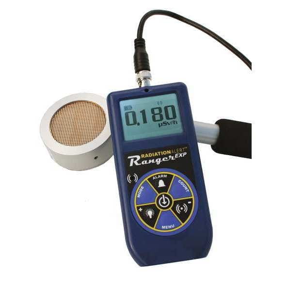 Radiation Alert Radiation Survey Meter,LCD,NIST RANGEREXP - Walmart.com