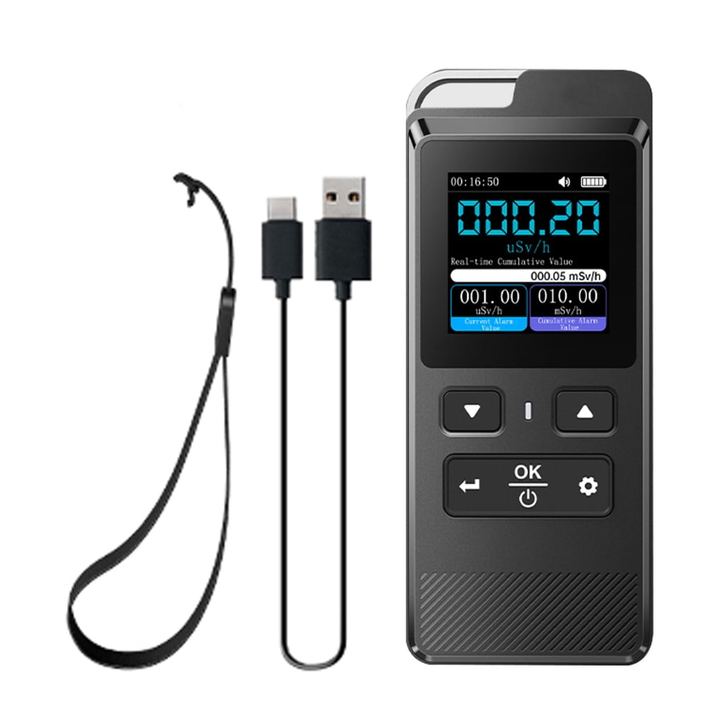 Radiation Meter Counter LCD Display Nuclear Radiation Detector ...