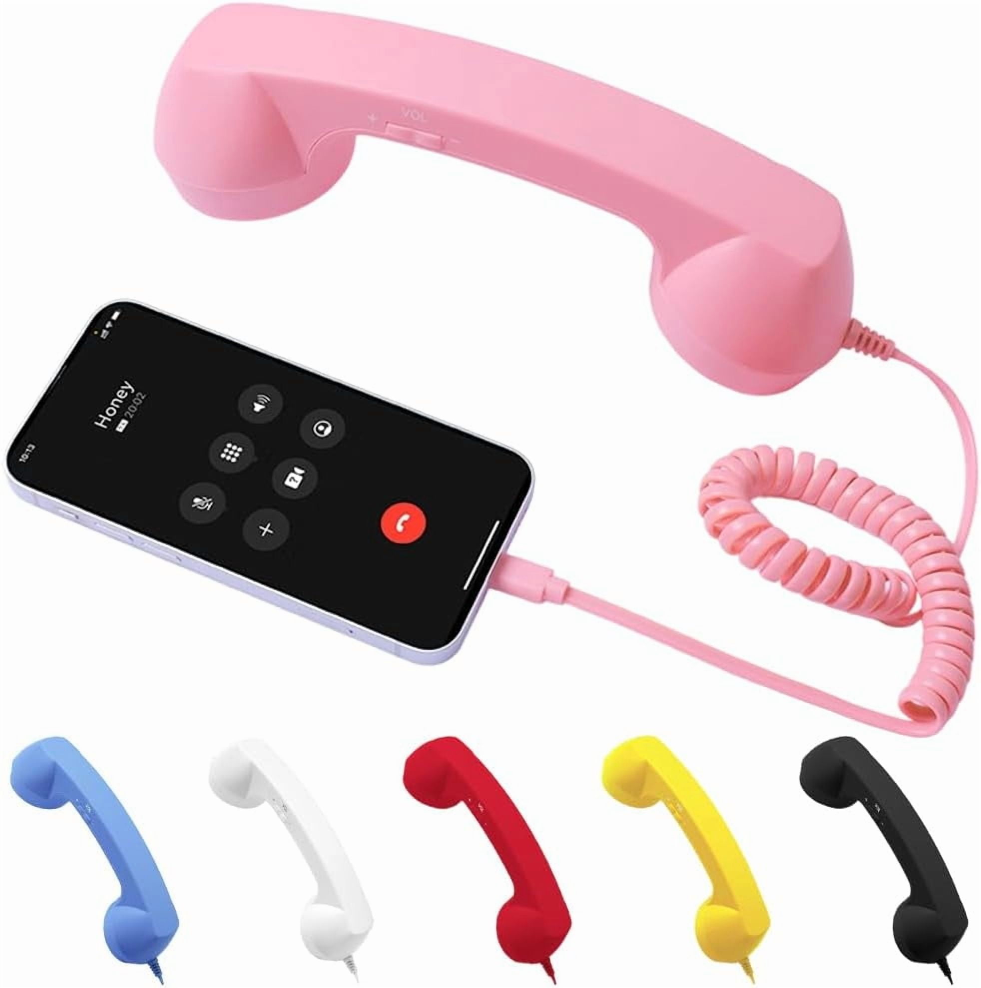 Radiation Reducing Retro Talk Grip (Type-C) - Anti-EMF Wired Landline ...