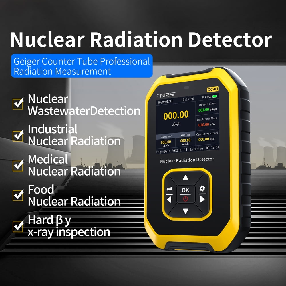 Radiation tester,Sound Alarm Function Nuclear X Real Display With Sound ...