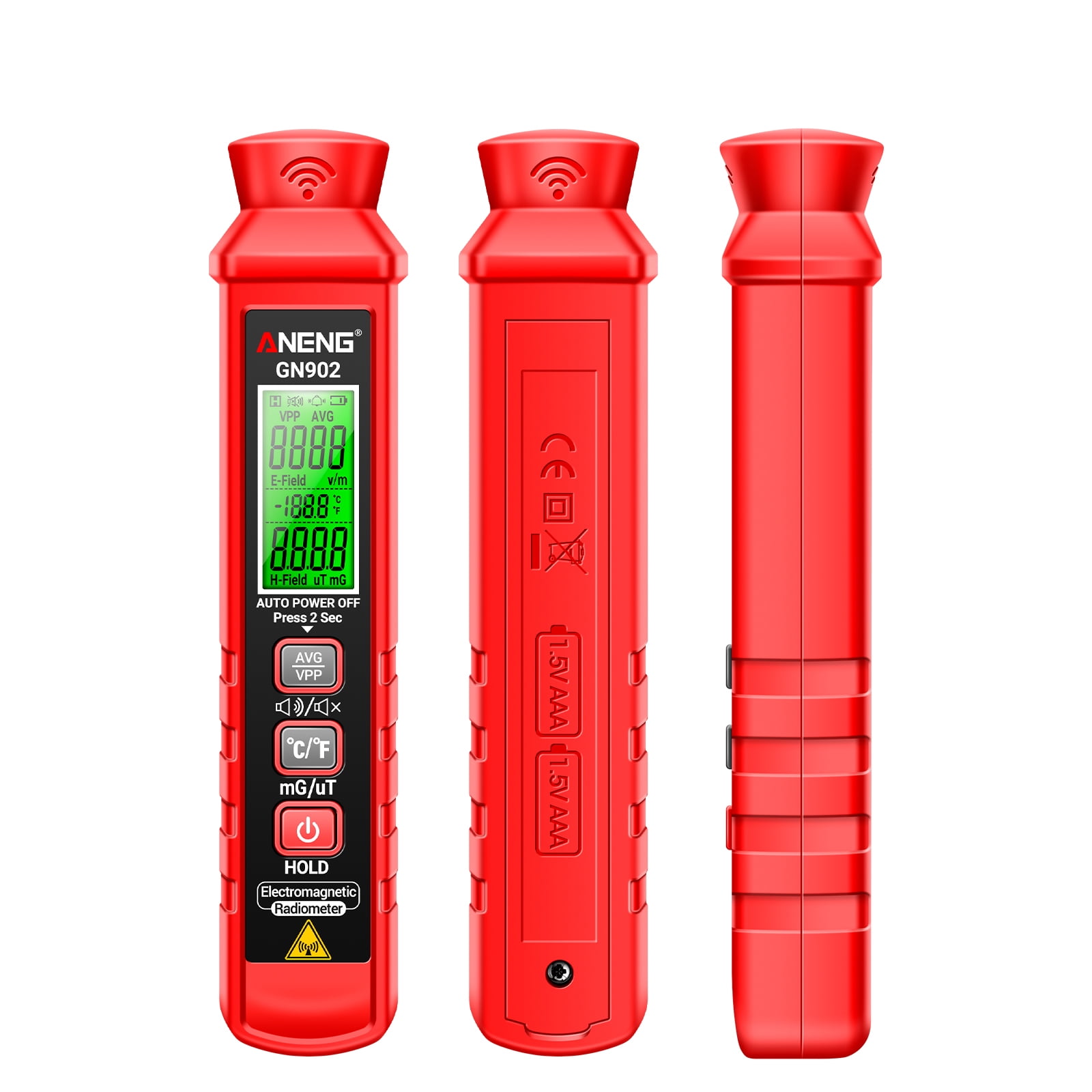 Radiation tester,X Ray Meter Field Field Temperature Tester Portable ...