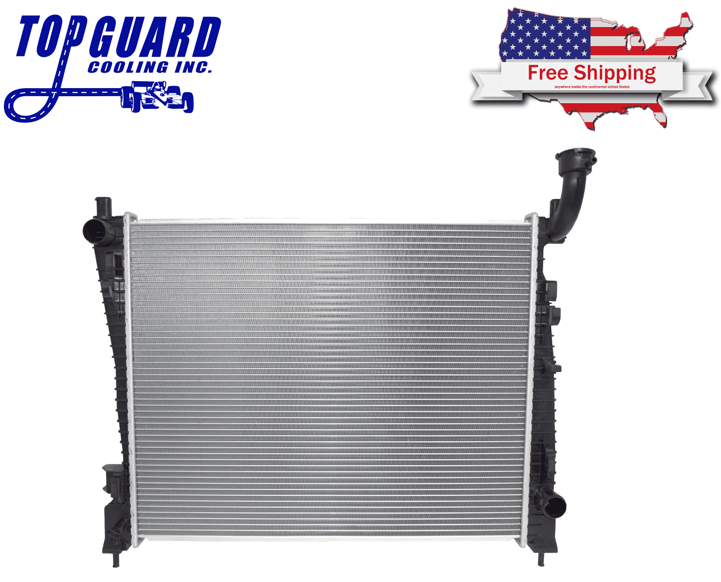 Radiator 13200 Fits 2013 JEEP GRAND CHEROKEE DODGE DURANGO 13204 3.6L 5 ...