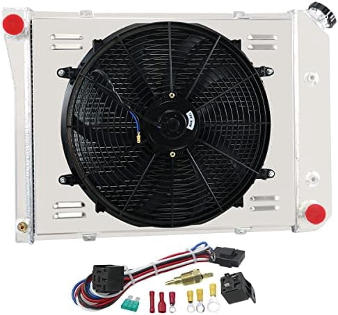 Radiator for 1968-1987 Chevy Chevelle Nova Malibu Impala Camaro Caprice ...