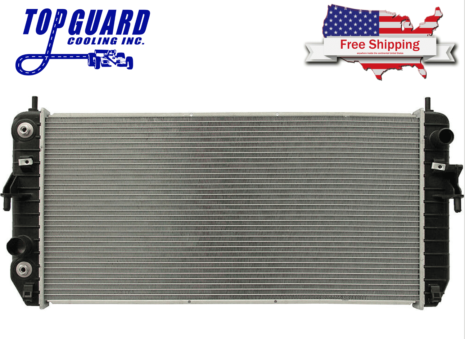 Radiator 2853 Fits 2007 CADILLAC DTS BUICK LUCERNE V8 4.6L - Walmart.com