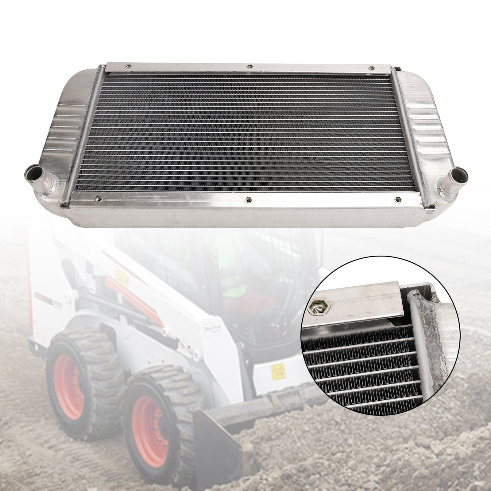 Radiator 6571713 6630246 For Bobcat Skid Steer Loader 642/642B/643/722 ...