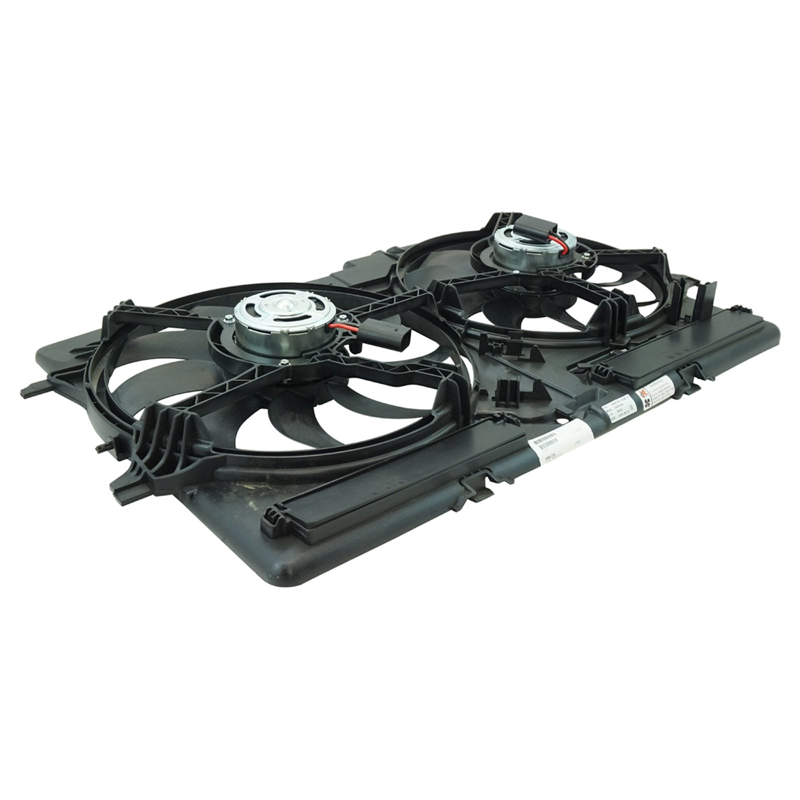Audi A5 Dual Radiator And Condenser Fan Assembly
