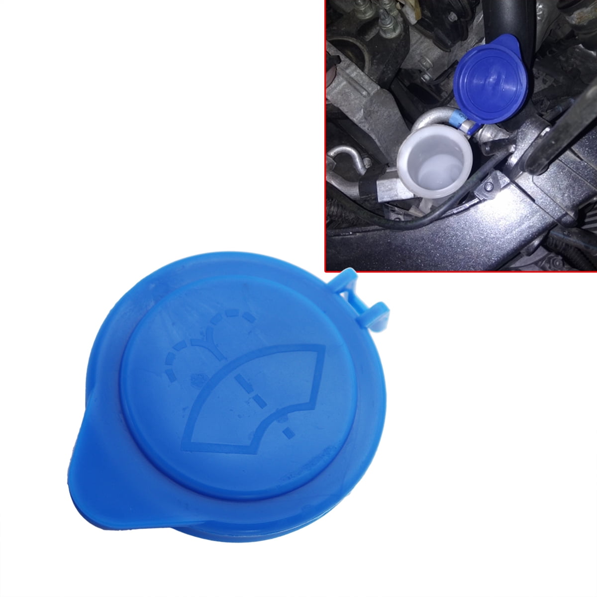 Radiator Cap Washer Bottle Fluid Cover Reservoir Wiper For Ford Focus ...