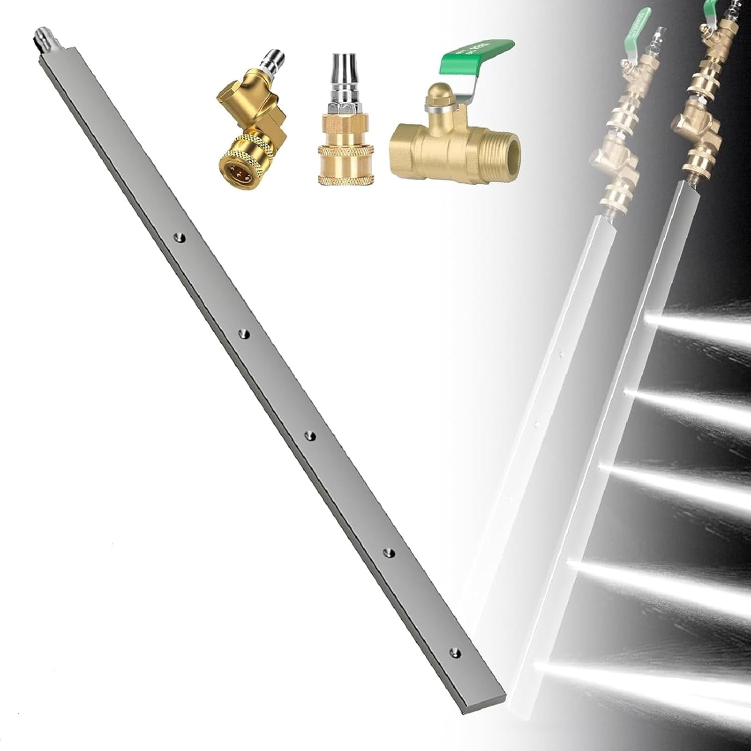 Radiator Cleaning Wand, 39'' Portable Radiator Cleaning Tool, 4500 PSI ...