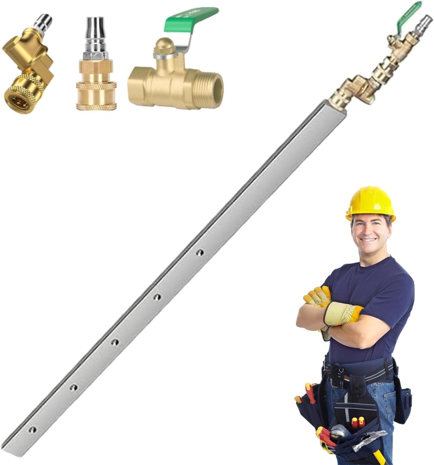 Radiator Cleaning Wand, 4500 Psi Radiator Cleaner Wand Stainless And ...