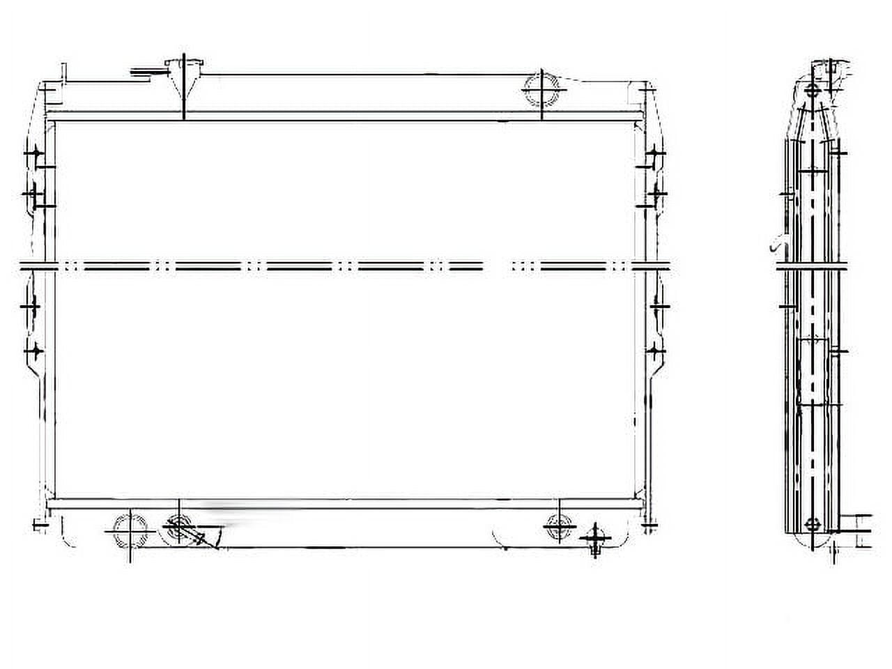 Radiator - Compatible with 1995 - 2004 Toyota Tacoma 1996 1997 1998 ...