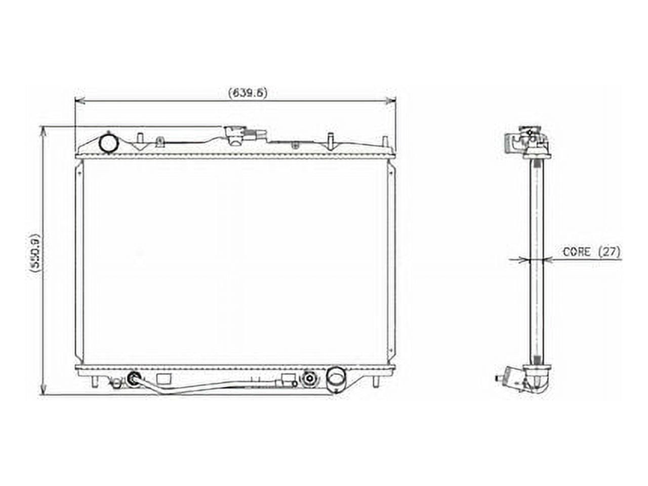Radiator - Compatible with 1999 - 2004 Isuzu Rodeo 2000 2001 2002 2003 ...