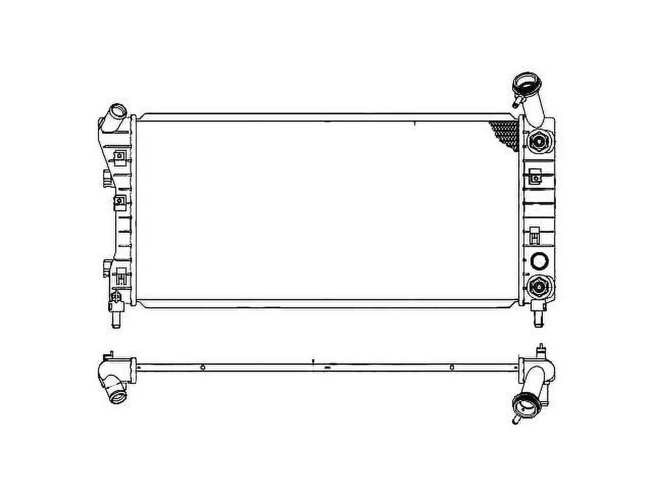 Radiator - Compatible with 2004 - 2008 Pontiac Grand Prix 2005 2006 ...