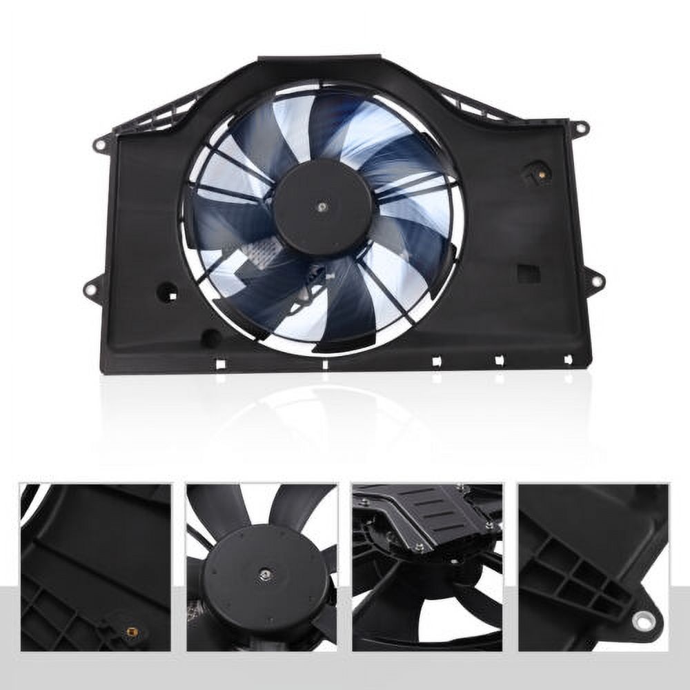 Radiator Condenser Cooling Fan Assembly For Honda Civic 1.5L 2016-2018 ...