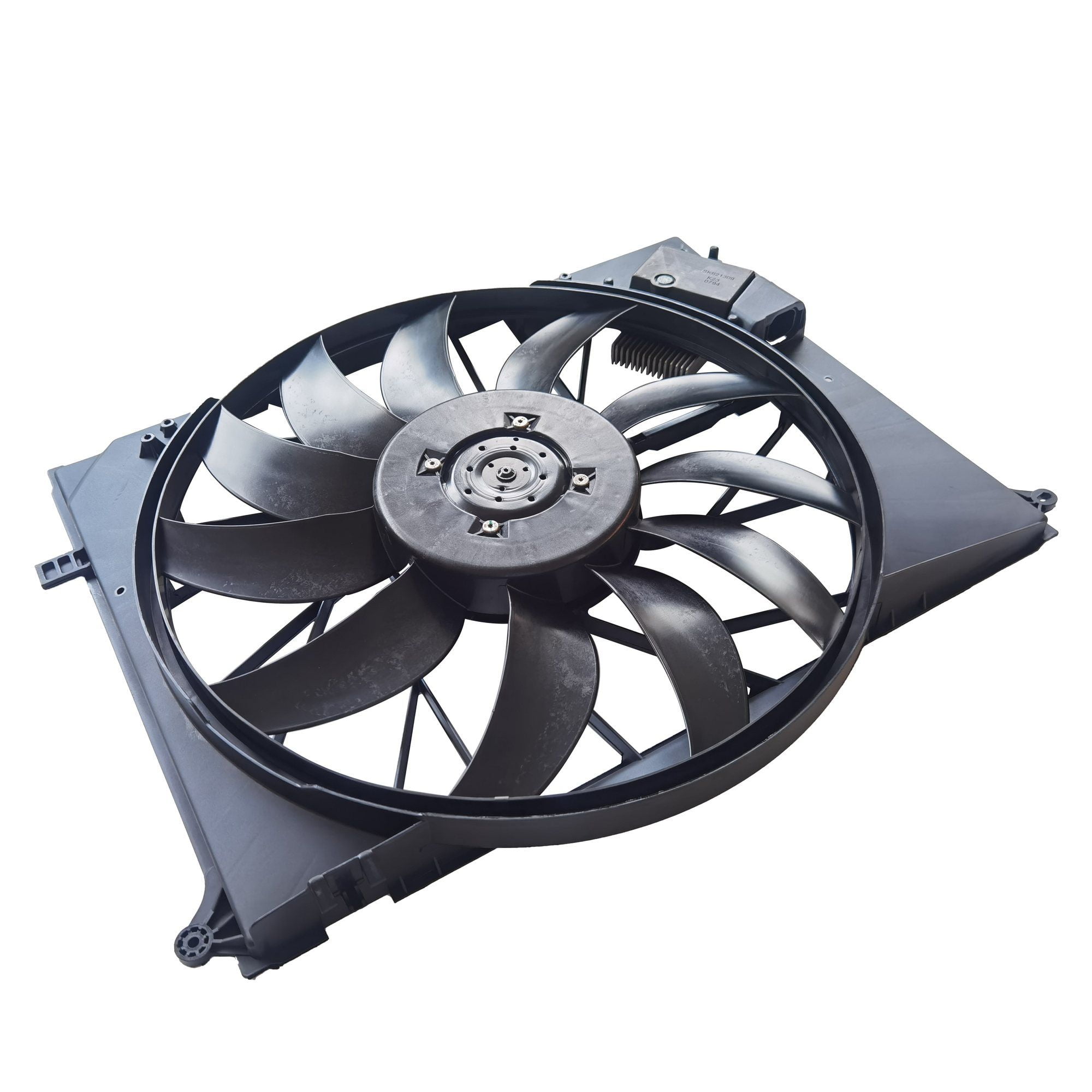 Radiator Condenser Cooling Fan Assembly For Mercedes-Benz CL500 S350 ...