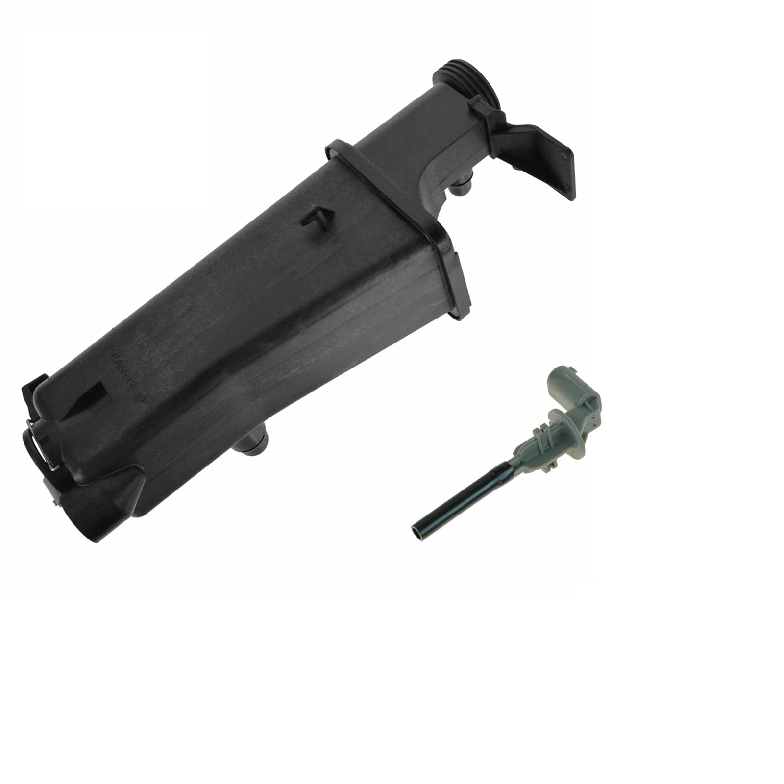 Radiator Coolant Overflow Tank Bottle Reservoir w/ Level Sensor for BMW ...