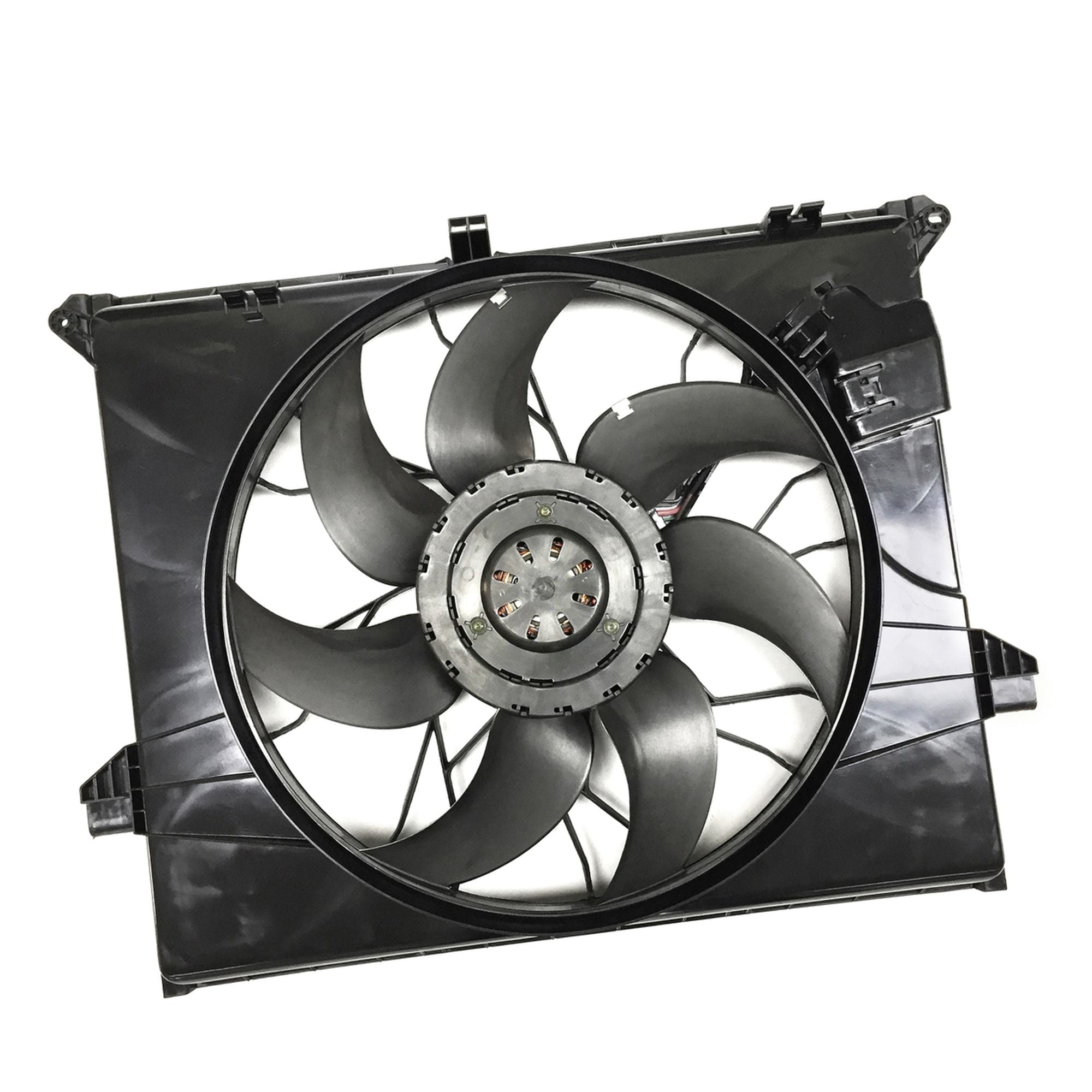 Automotive Engine Motor Coolant Radiator Fan Assembly for Mercedes Benz ...