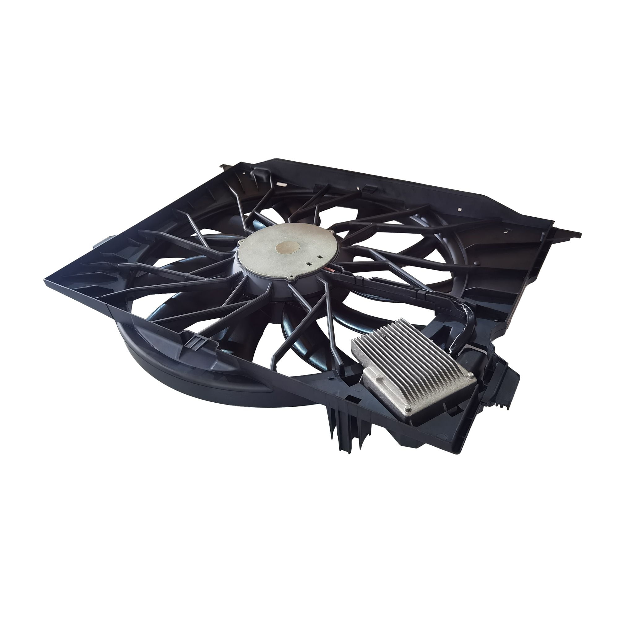 Radiator Cooling Fan Assembly For Mercedes-Benz W211 W221 E320 S350 ...