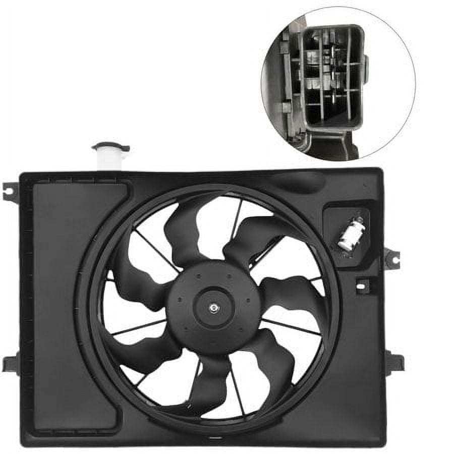 Radiator Cooling Fan Assembly For Nissan Sentra 2007 2008 2009 2010 ...