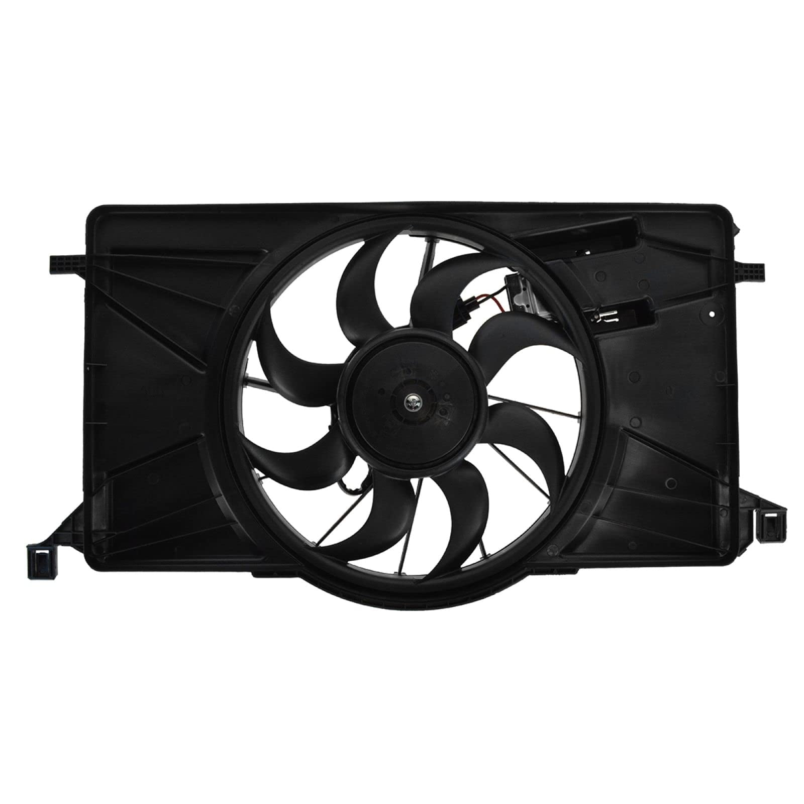 Radiator Cooling Fan Assembly with Module for 12-14 Ford Focus RFA83613 ...