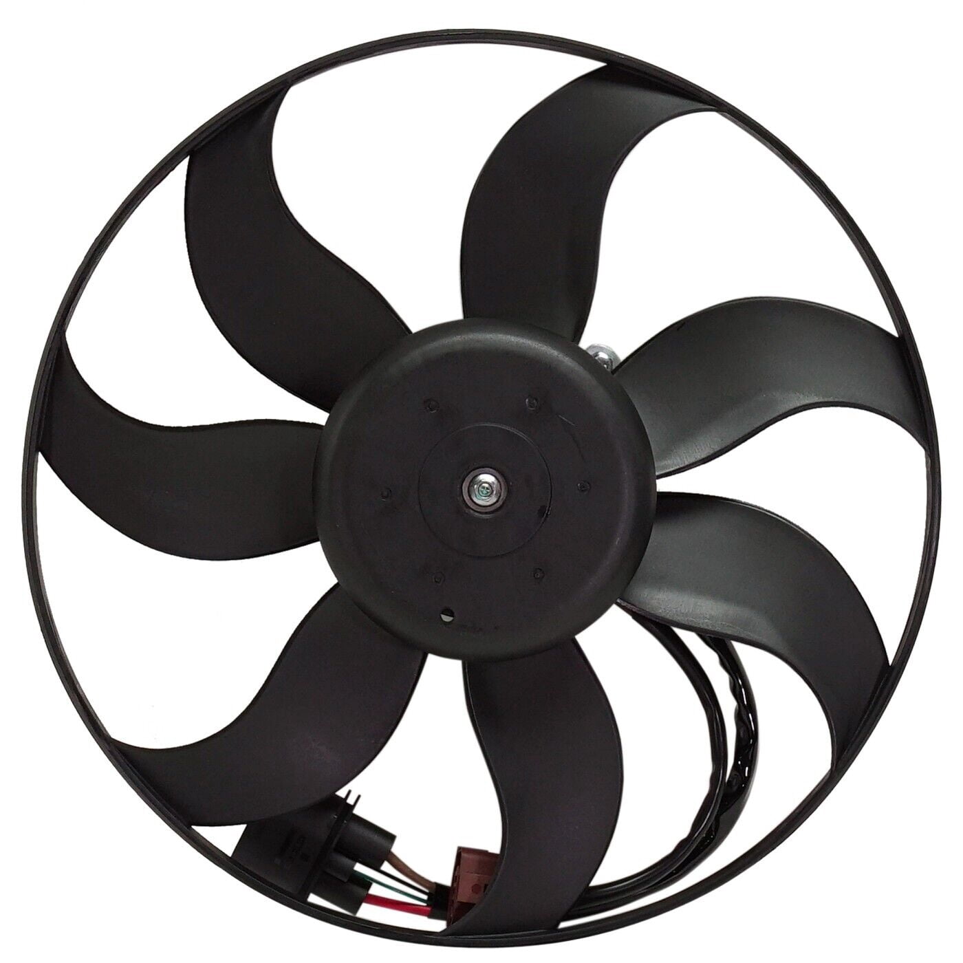 Radiator Cooling Fan For 2005-2017 Vw For Jetta Cc A3 06-13 - Walmart.com