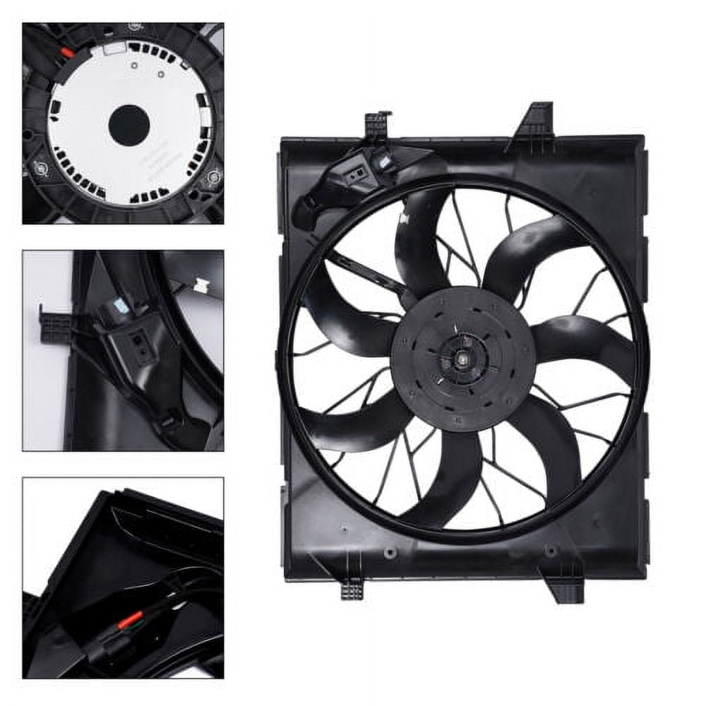 Radiator Cooling Fan For Jeep Grand Cherokee Dodge Durango SRT 6.4L ...