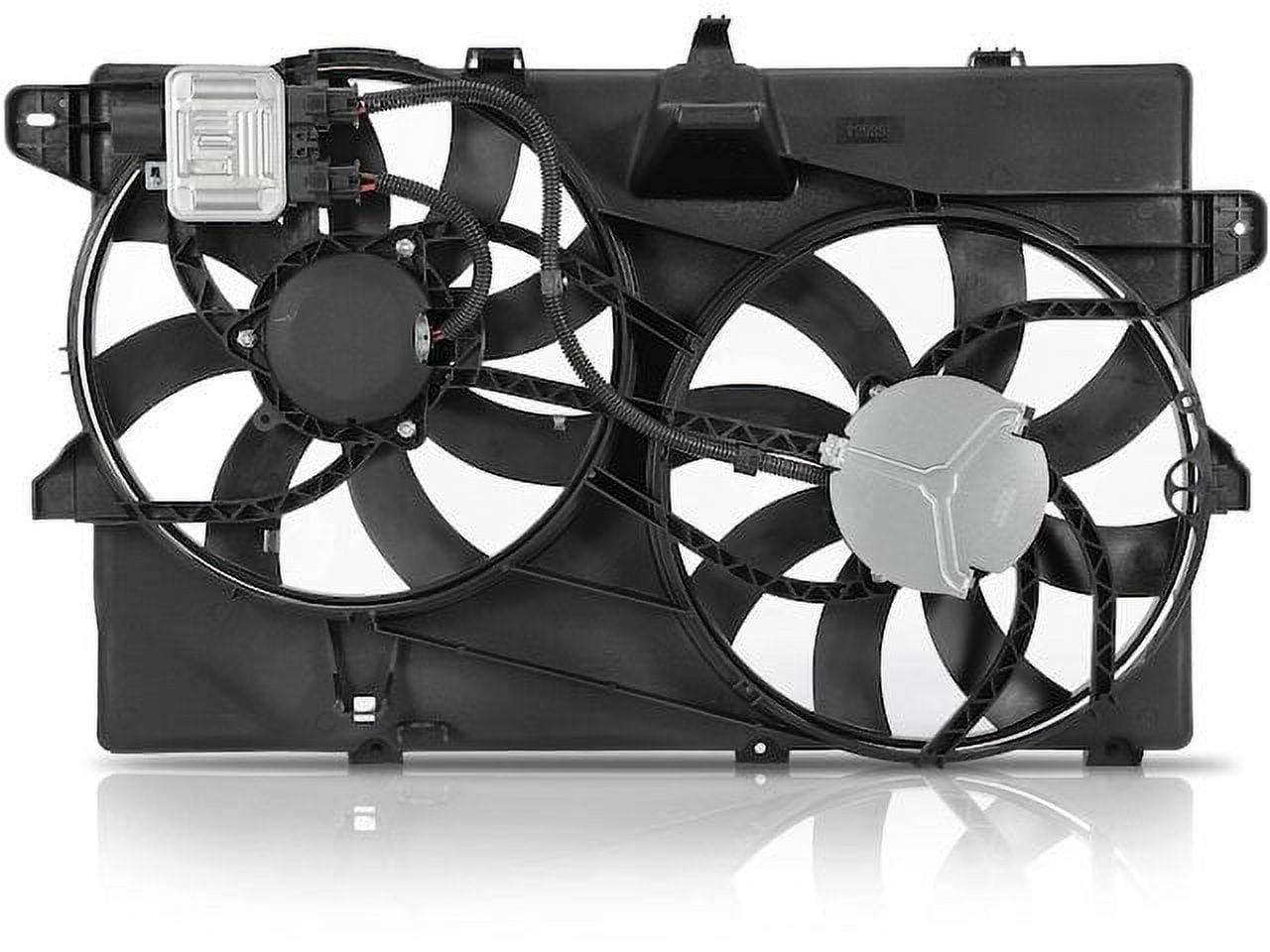Radiator Fan Assembly 1 - Compatible with 2007 - 2014 Ford Edge 2008 ...