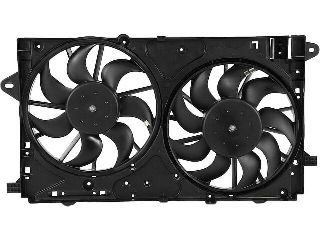 Radiator Fan Assembly 1 - Compatible with 2010 - 2016 Buick LaCrosse ...
