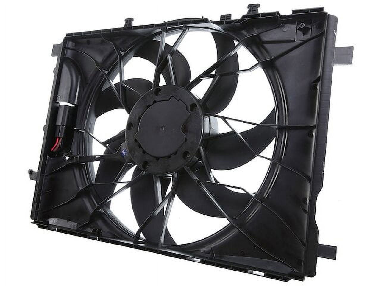 Radiator Fan Assembly 1 - Compatible with 2010 - 2016 Mercedes-Benz ...