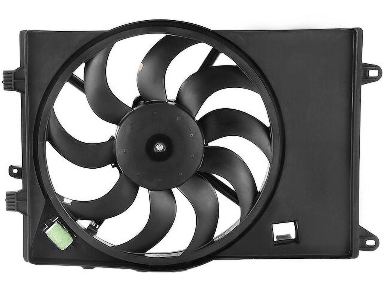 Radiator Fan Assembly 1 - Compatible with 2012 - 2018 Chevy Sonic 1.8L ...