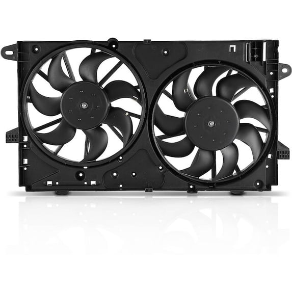 Radiator Fan Assembly 1 - Compatible with 2014 - 2019 Chevy Impala 2.5L ...