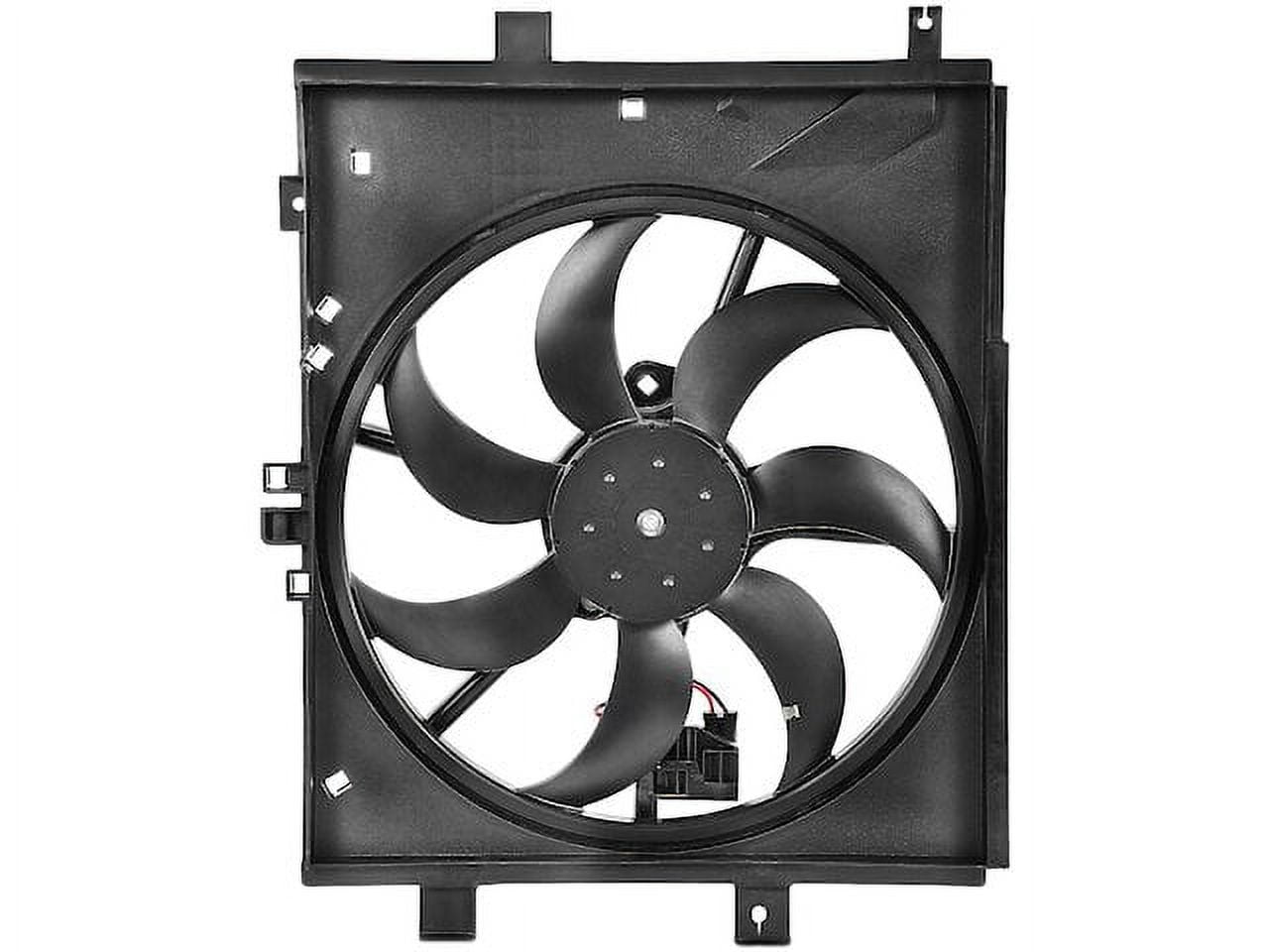 Radiator Fan Assembly 1 - Compatible with 2014 - 2019 Nissan Versa Note ...
