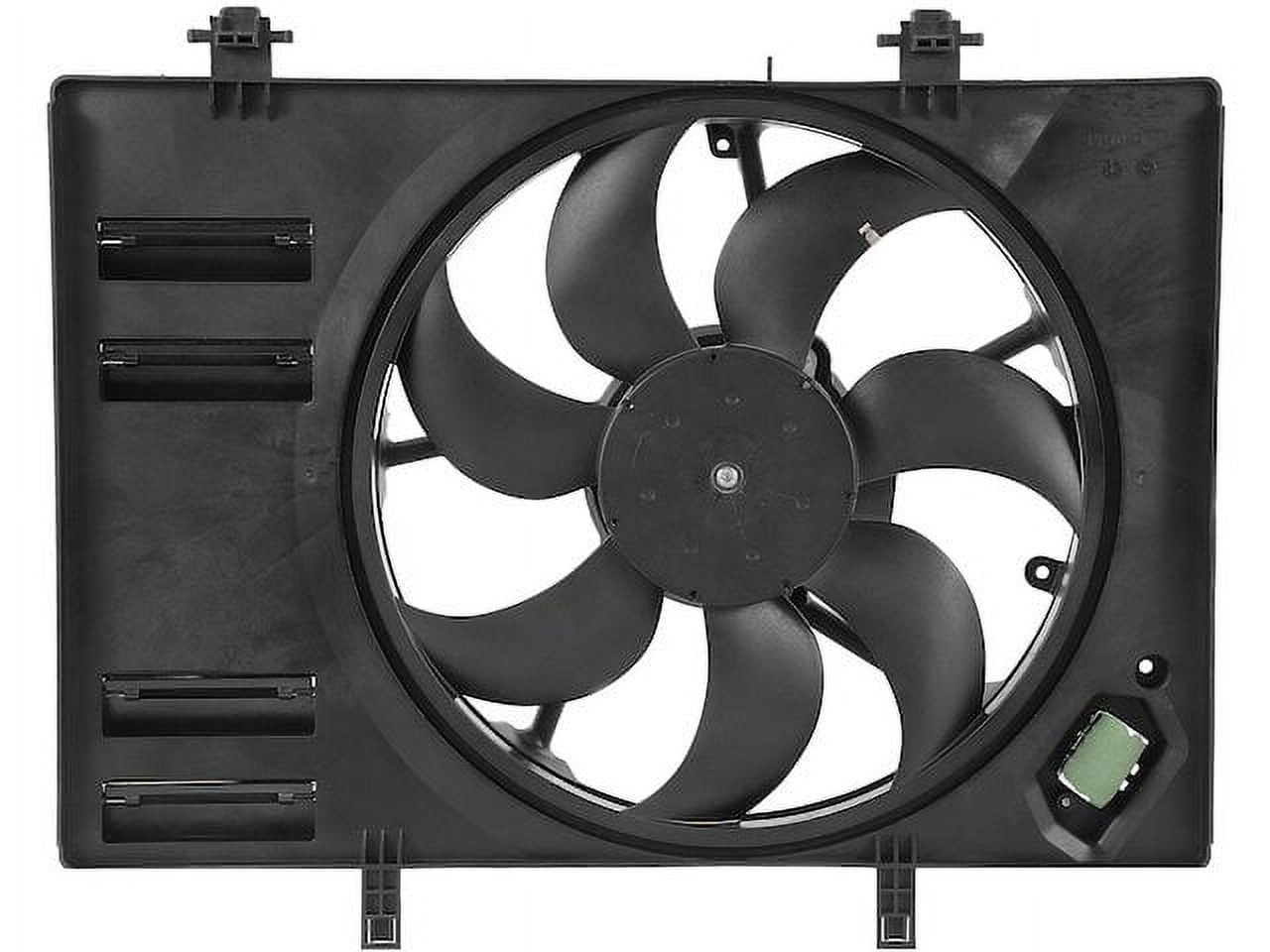 Radiator Fan Assembly 1 - Compatible with 2018 - 2021 Ford EcoSport 1 ...