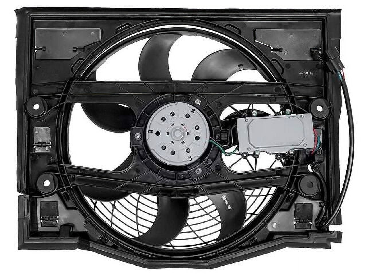 Radiator Fan Assembly - Compatible with 2001 - 2006 BMW 330Ci 2002 2003 ...