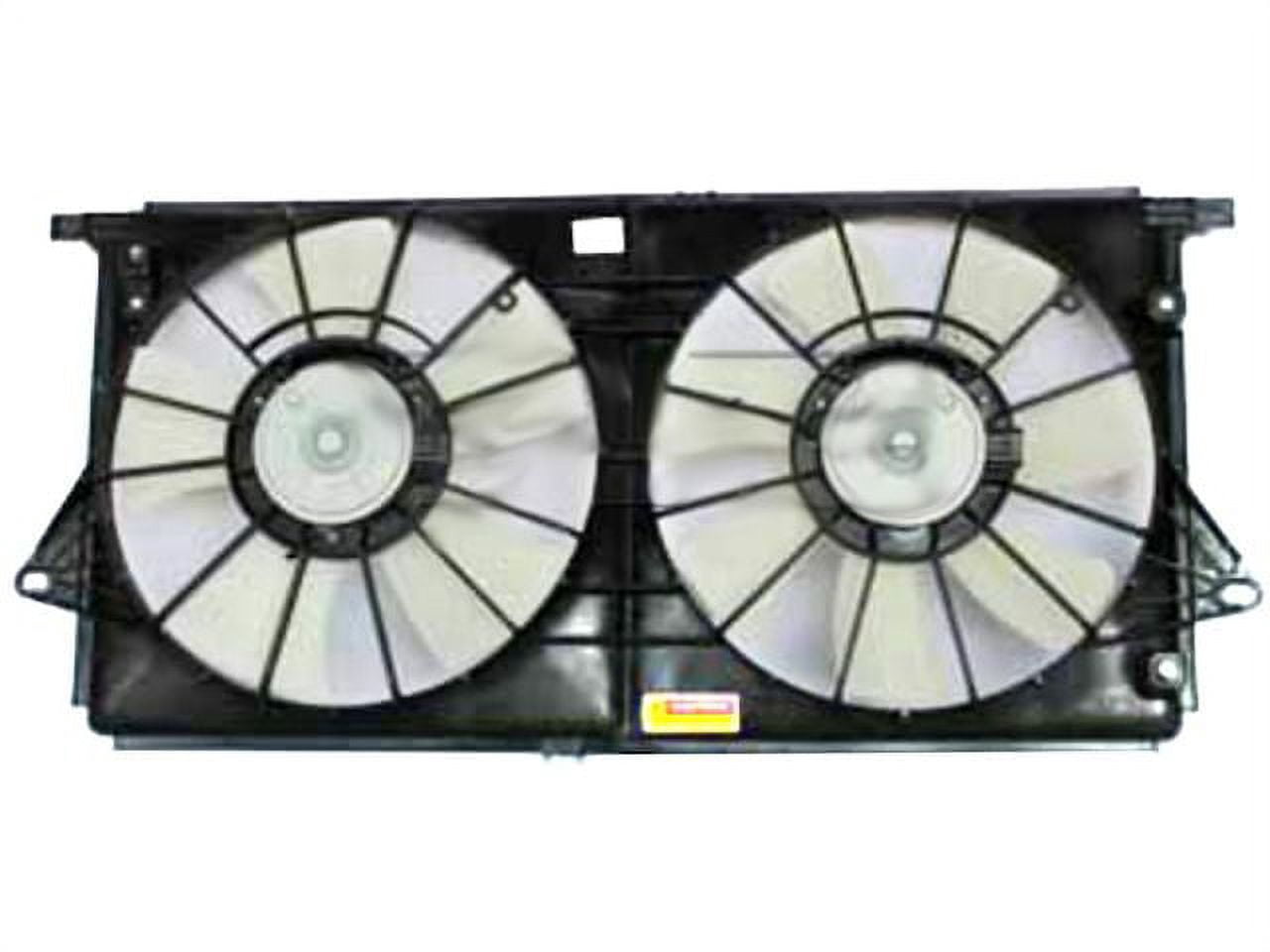 Buick Lucerne Dual Radiator And Condenser Fan Assembly