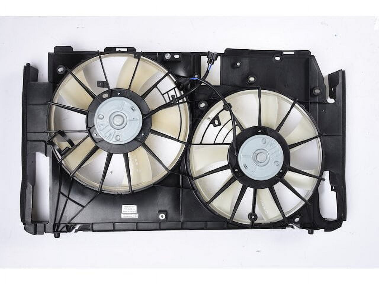 Radiator Fan Assembly - Compatible with 2006 - 2012 Toyota RAV4 3.5L V6 ...