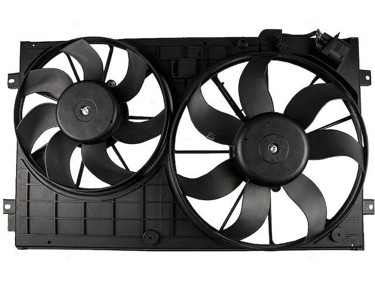 Volkswagen Jetta Radiator And Engine Cooling Fan Kit