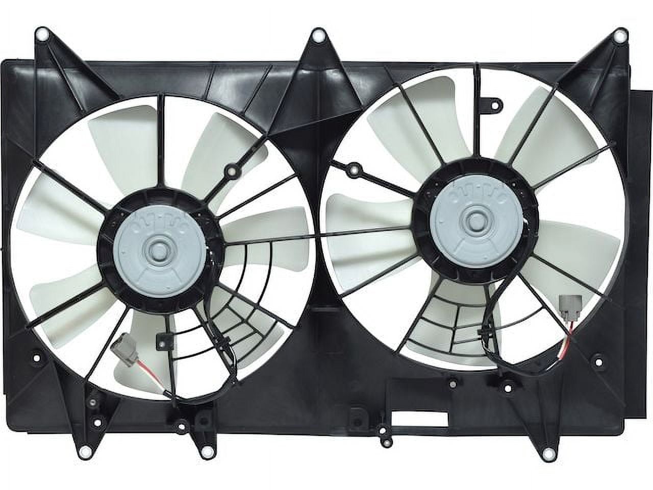 Radiator Fan Assembly - Compatible with 2007 - 2012 Mazda CX-7 2008 ...