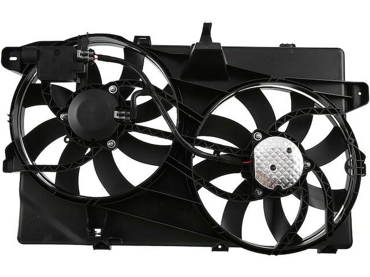 Radiator Fan Assembly - Compatible with 2007 - 2015 Lincoln MKX Base ...