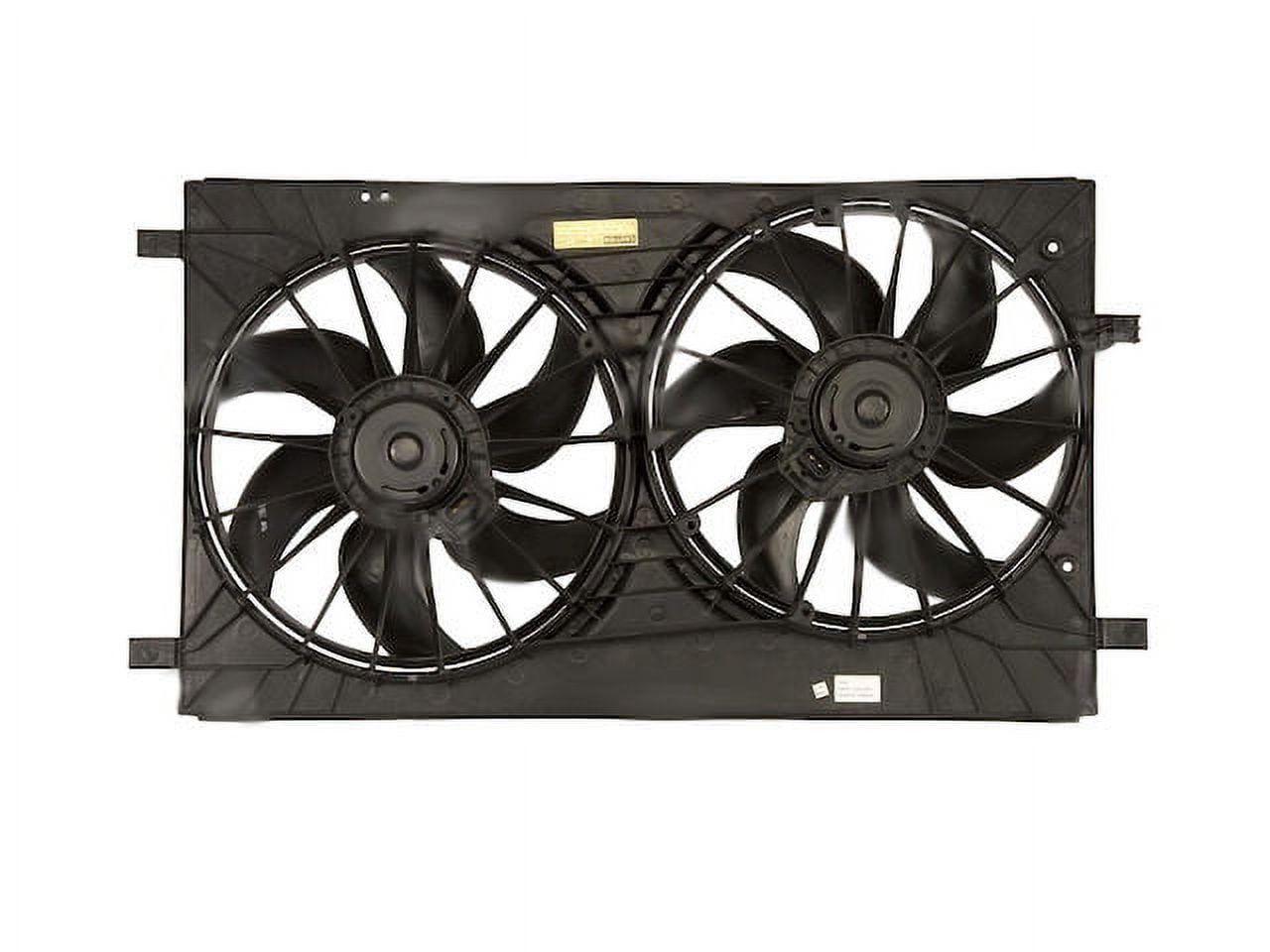 Radiator Fan Assembly - Compatible with 2007 - 2017 Jeep Compass 2008 ...