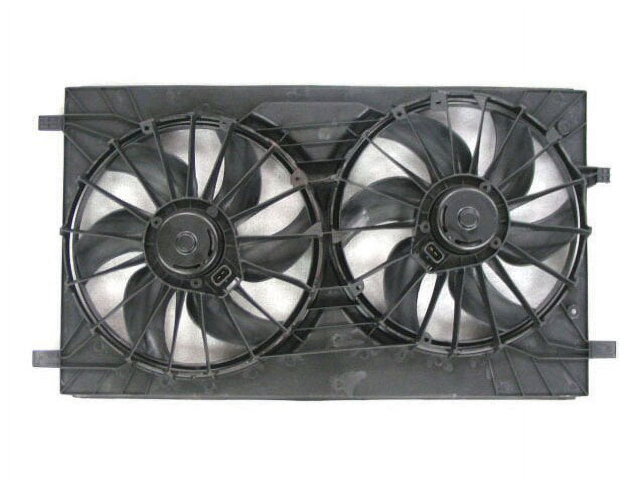 Dodge Avenger Dual Radiator And Condenser Fan Assembly