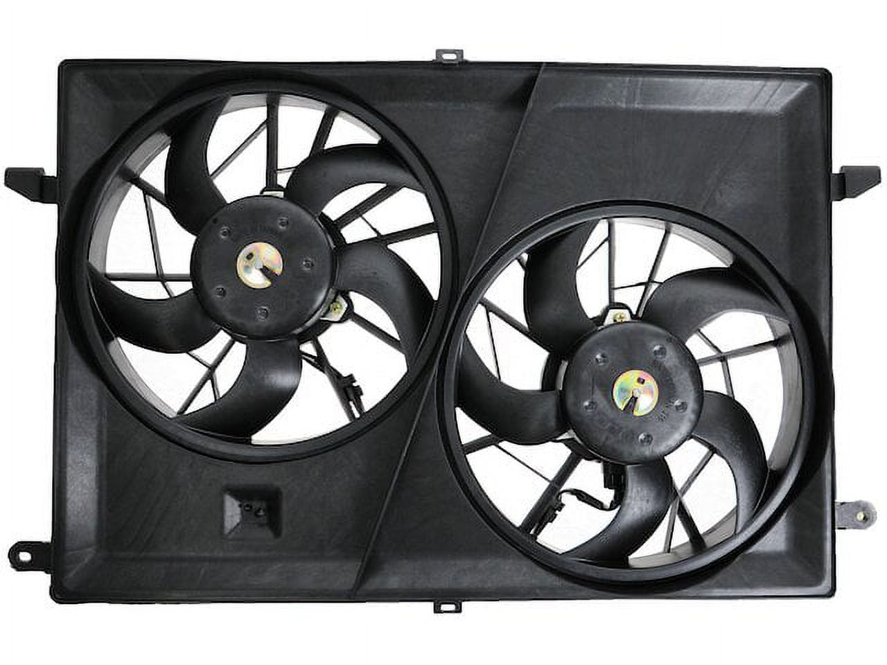 Chevrolet Traverse Dual Radiator And Condenser Fan Assembly