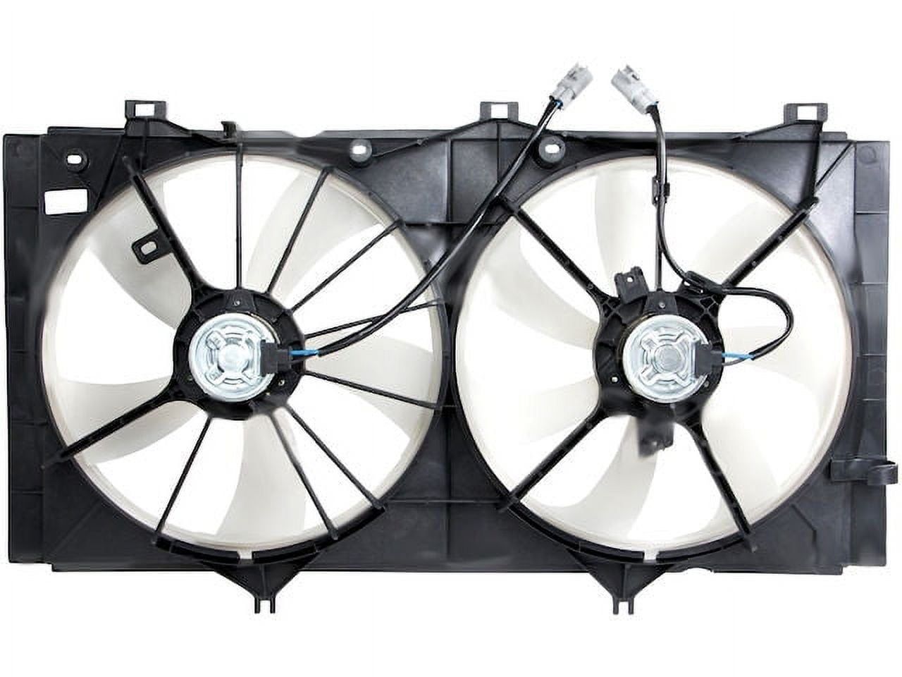 Radiator Fan Assembly - Compatible with 2010 - 2011 Toyota Camry 2.5L 4 ...