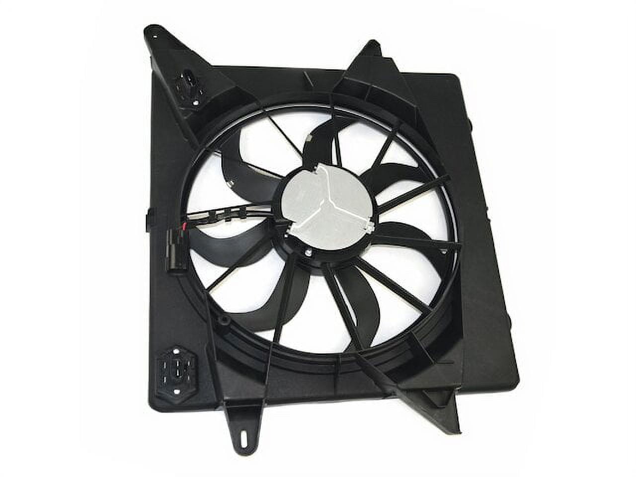 Radiator Fan Assembly - Compatible with 2010 - 2016 Cadillac SRX ...