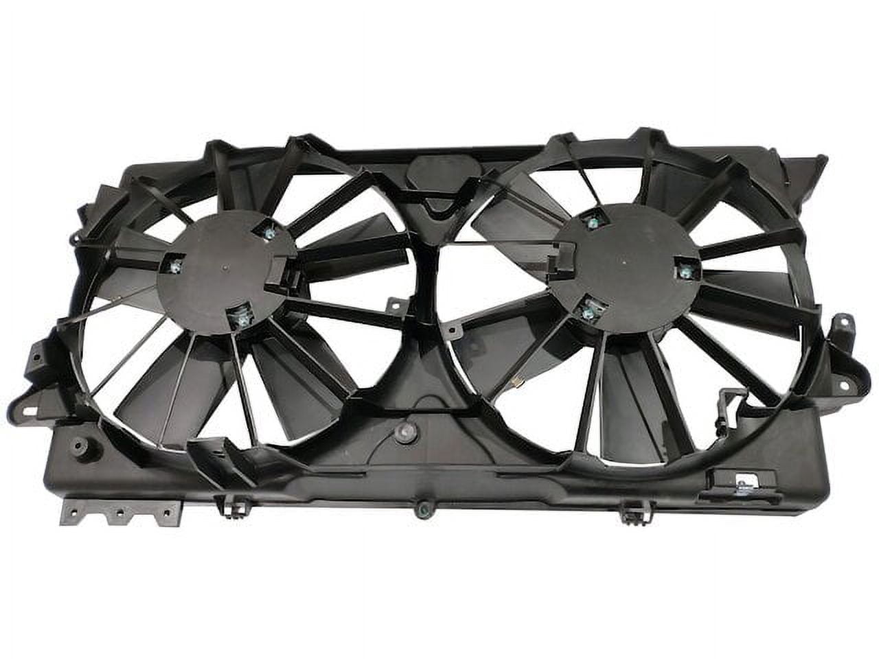 Radiator Fan Assembly - Compatible with 2010 - 2017 Lincoln Navigator ...